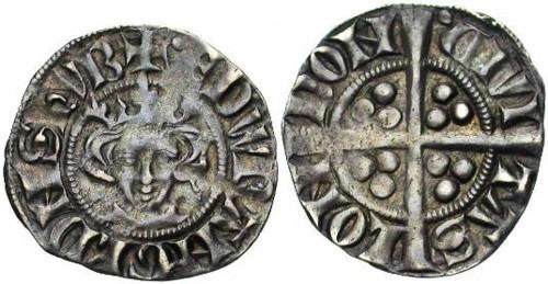 1 Penny 1300 Kingdom of England (927-1649,1660-1707) Silver Edward I ...