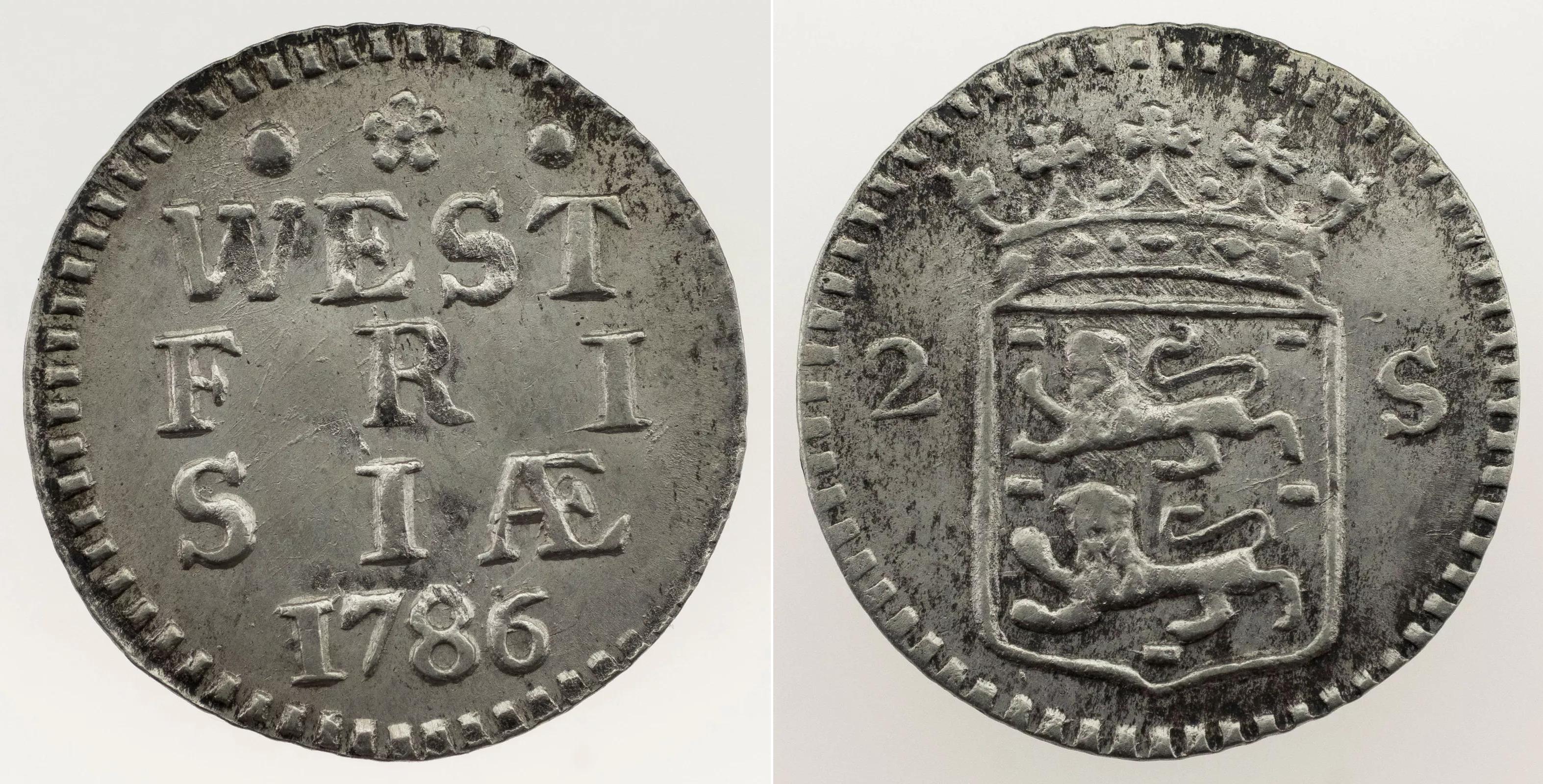 2 Stuiver 1786 Netherlands Silver | Prices & Values