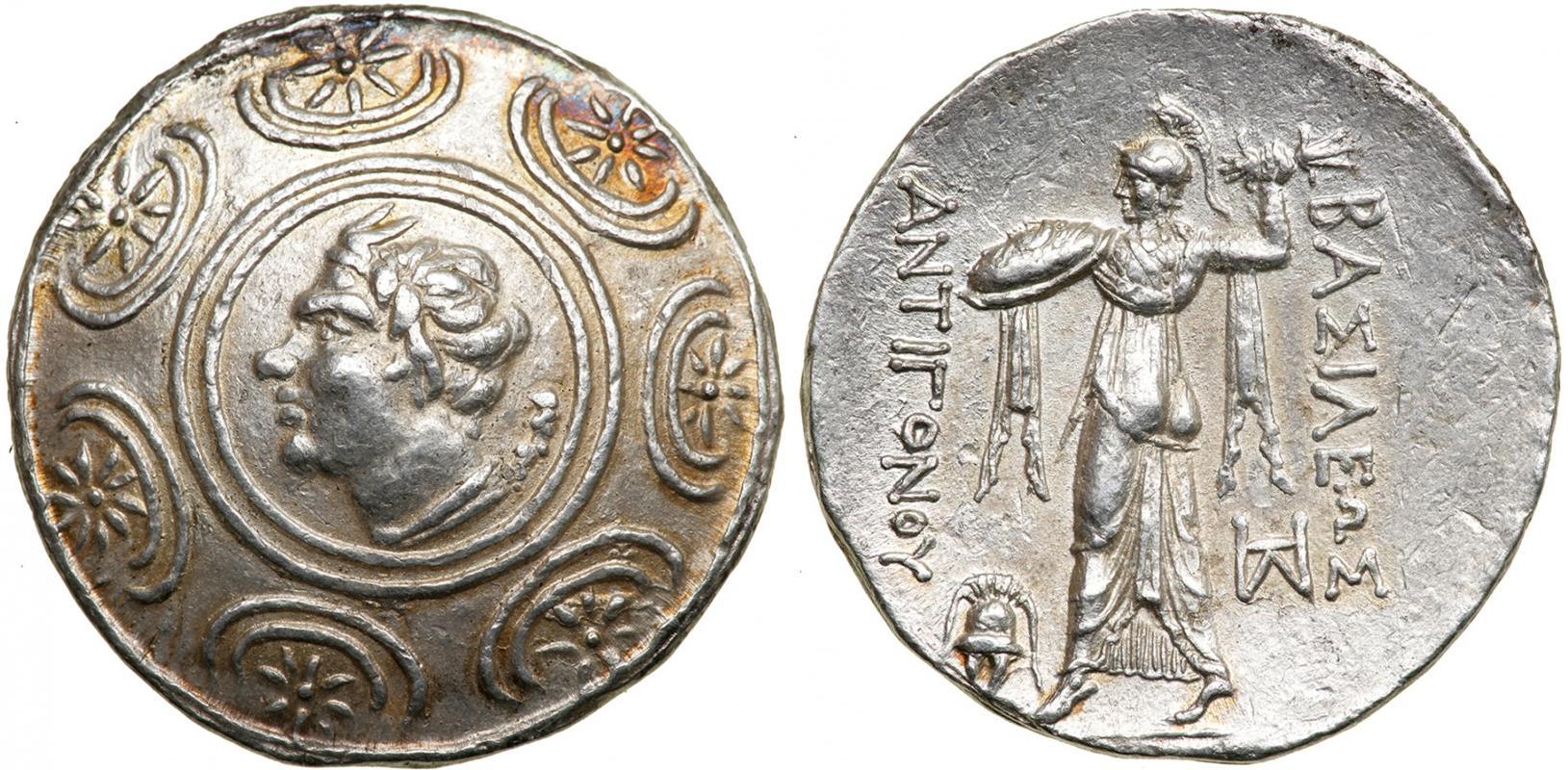 Macedonian Kingdom. Antigonos II Gonatas. Silver T ...