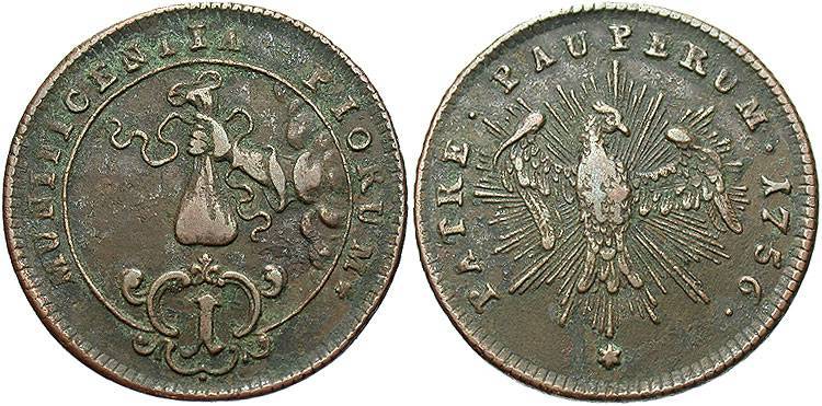 1 Pfennig 1756 Austria Copper | Prices & Values