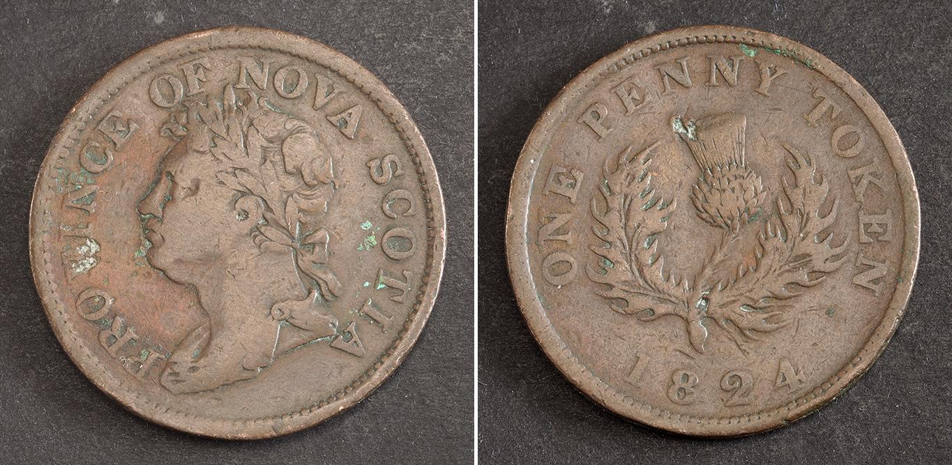 1 Penny 1824 Canada Copper | Prices & Values KM-2