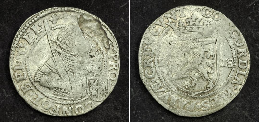 1618, Netherlands, Gelderland. Large Silver Rijks ...